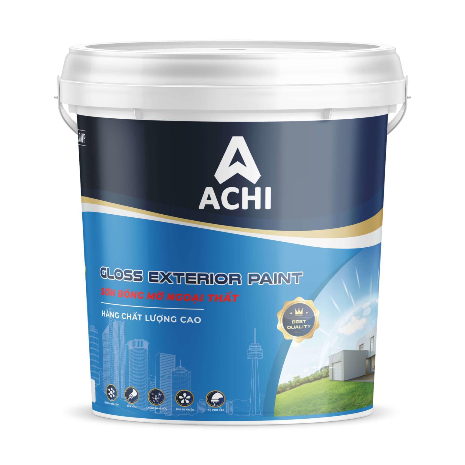 Mẫu nhà cấp 4 mái Nhật 3 phòng ngủ tại Phú Thọ - Kiến trúc ACHI